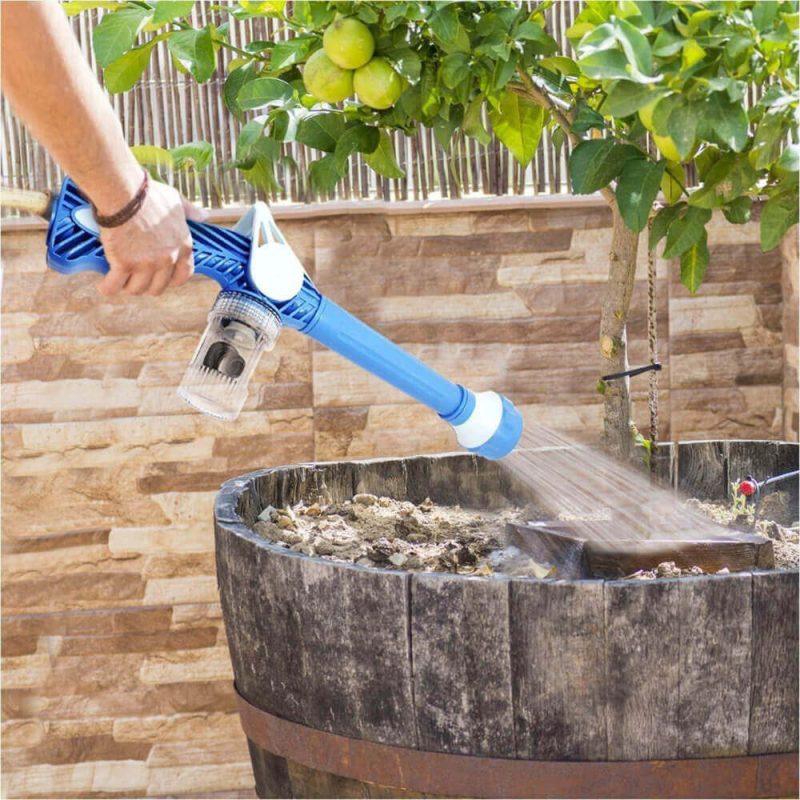EZ Jet Water Cannon Turbo Water Jet Spray Gun with 8 Different Inbuilt ...