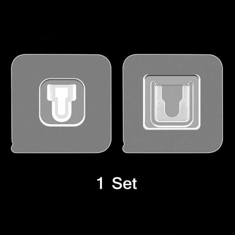 Self adhesive wall hooks for wall, tiles, wood, metal and more