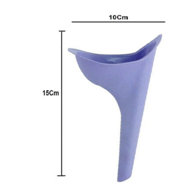 Portable stand pee urinal funnel for female - Raipurshop