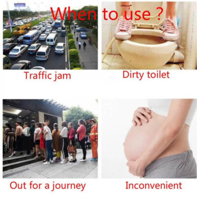 Portable stand pee urinal funnel for female - Raipurshop