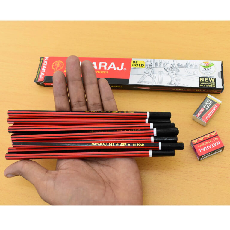 Nataraj 621 Be BOLD HB writing pencils - Raipurshop