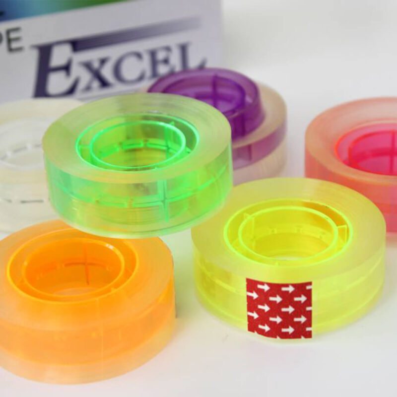 Crystal clear tape to protect from scratch & clear visibility