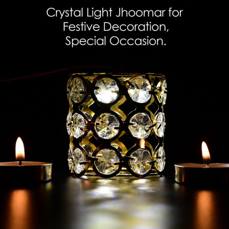 3 line diamond LED jhoomer light for decoration, festivals