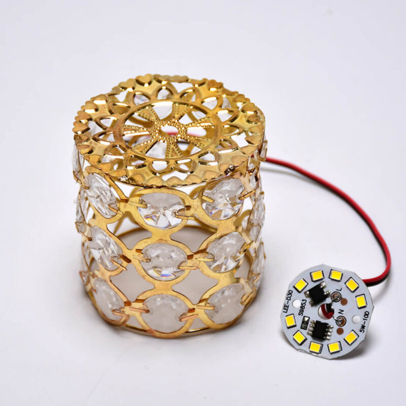 3 line diamond LED jhoomer light for decoration, festivals