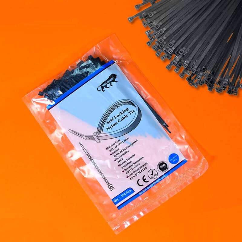 Self locking heavy duty strong cable wire Ties
